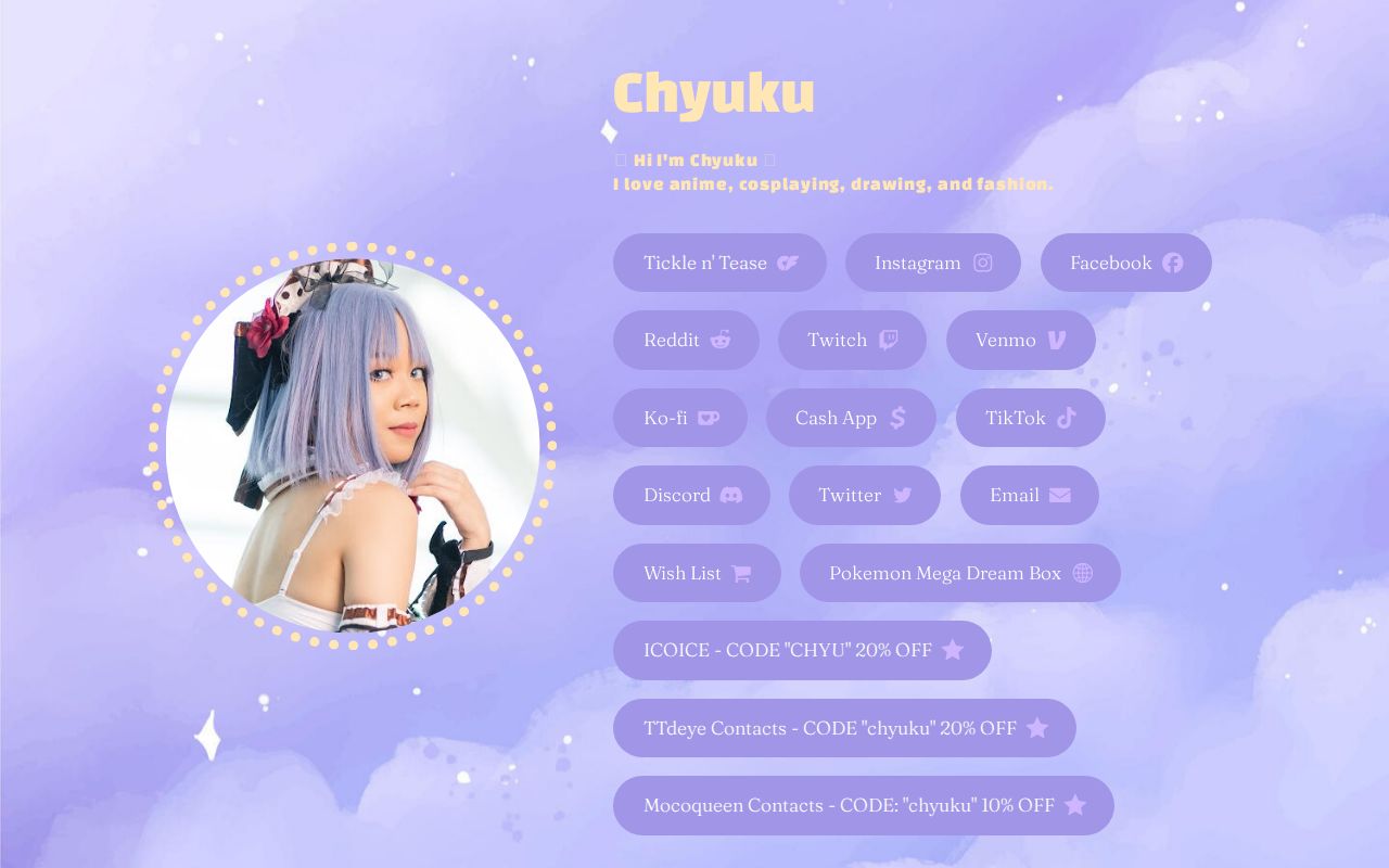 Chyuku's Social Media